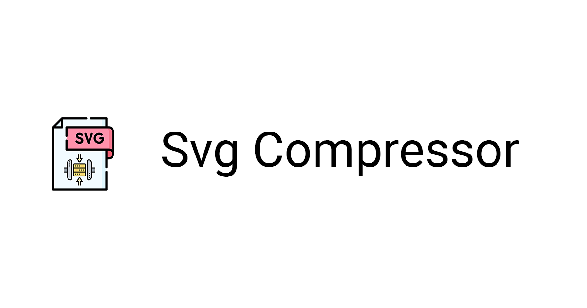 SVG Compress - Free And Fast SVG Compressor