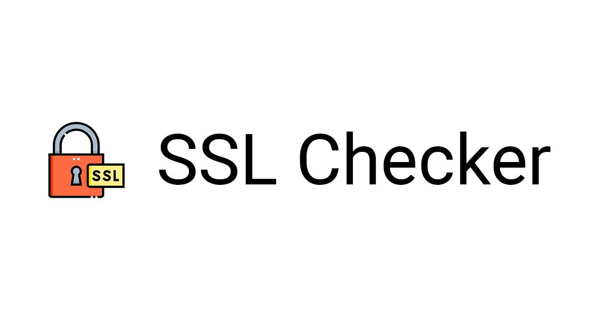 SSL Checker – Free Online Certificate Validator